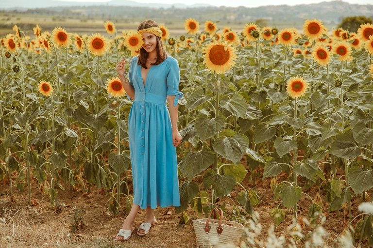 Tuscany Sunflower Field – Larisa Costea